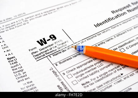 Tax form W-9 Request for Taxpayer Identification Number and ...