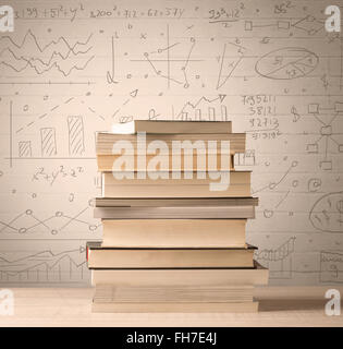 Math physics formulas in the book Stock Photo - Alamy