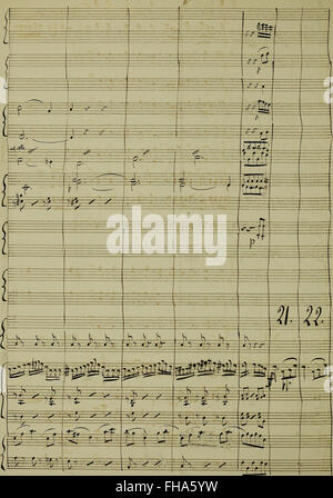 A French comic opera from 1880, 'Le dernier des Boabdil,' depicting the ...