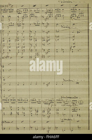 A 1880 comic opera in three acts, 'Le dernier des Boabdil', based on ...