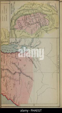 An atlas detailing ancient and classical geographical locations and ...