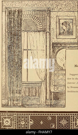 A guide from 1889 on decorating doors and windows, offering practical ...