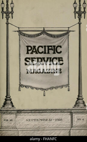 Pacific service magazine (1918 Stock Photo - Alamy