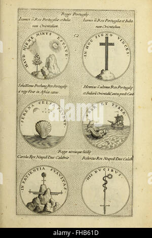 A 1600 work documenting the symbols and emblems of popes, emperors, and ...