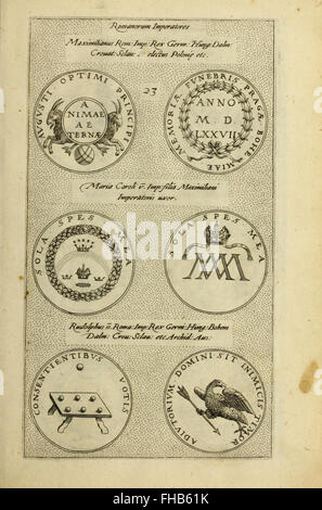 A 1600 work detailing the symbols and divine representations of popes ...