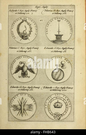A 1600 work documenting the symbols and emblems of popes, emperors, and ...