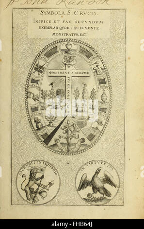 A 1600 work detailing symbols of the divine and human figures such as ...