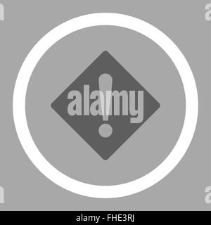 Error flat dark gray and white colors rounded raster icon Stock Photo ...