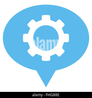 Workshop Map Marker Icon Stock Photo - Alamy