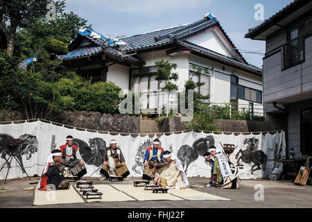 Soma Nomaoi a traditional Japanese samurai horseman festival held in ...