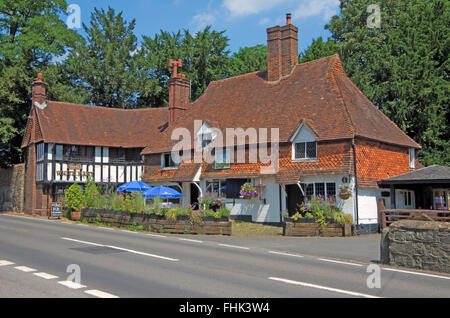 Witley, Surrey, England, White Hart Pub Stock Photo - Alamy