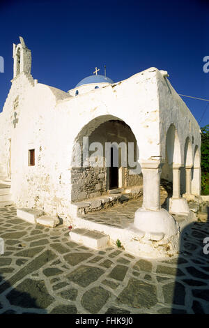 The Church of Agios Konstantinos in Parikia, Paros, Greece Stock Photo ...