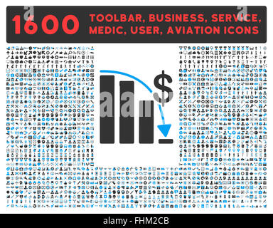 Epic Fail Icon with Large Pictogram Collection Stock Photo - Alamy