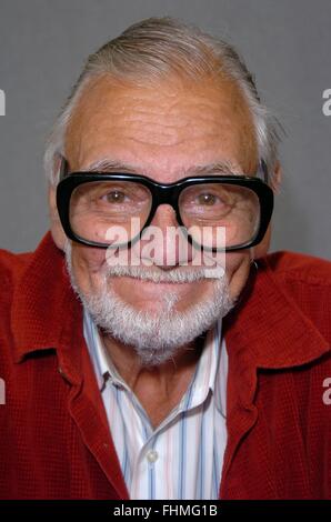 George A Romero at collectormania 12 Stock Photo - Alamy