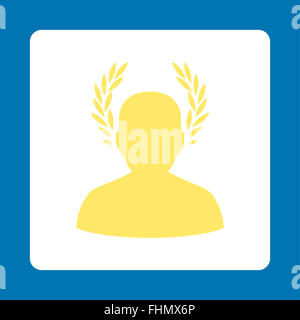 Caesar icon from Award Buttons OverColor Set Stock Photo - Alamy