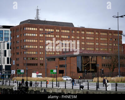 The headquarters of Merseyside Police, Canning Place, Liverpool City ...