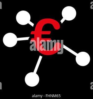 Euro Distribution Icon Stock Photo - Alamy