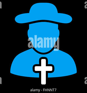 Cleric Flat Icon Stock Photo - Alamy