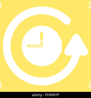 Restore Clock Icon Stock Photo - Alamy