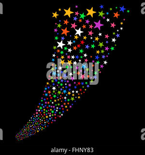 Pyrotechnic Star Fireworks Stream Stock Photo - Alamy