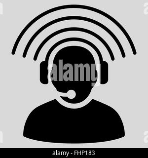 Operator Signal Icon Stock Photo - Alamy