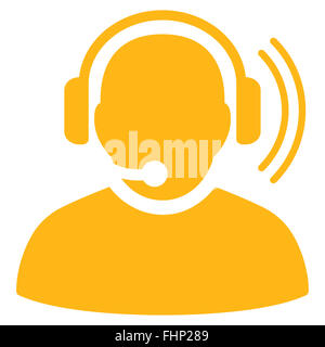 Operator Signal Icon Stock Photo - Alamy