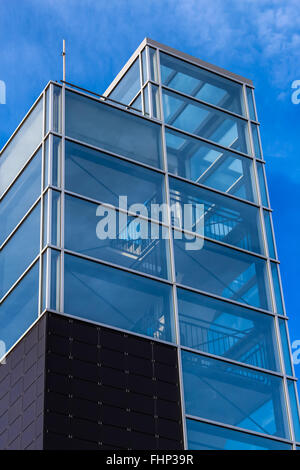 Construction of a tall building. Building frame. Construction of a ...