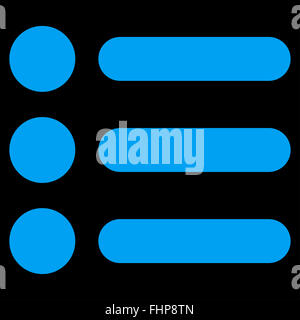 Items flat blue color icon Stock Photo - Alamy