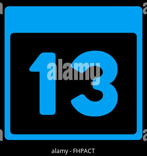 Thirteenth Date Icon Stock Photo - Alamy