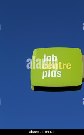 Jobcentre Plus Sign Stock Photo - Alamy