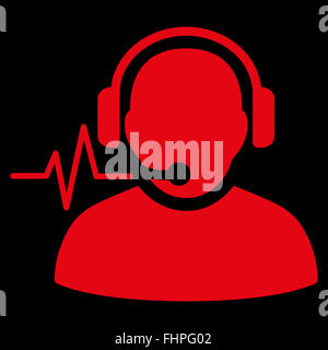 Operator Signal Icon Stock Photo - Alamy