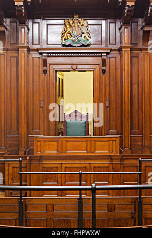 Crown Court Room Stock Photo - Alamy