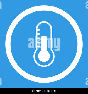 Temperature Rounded Vector Icon Stock Photo - Alamy