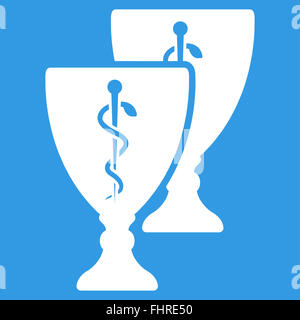 Medical Cups Icon Stock Photo - Alamy