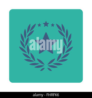 Proud icon from Award Buttons OverColor Set Stock Photo - Alamy