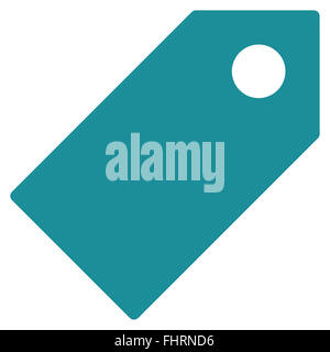 Tag flat soft blue color icon Stock Photo - Alamy