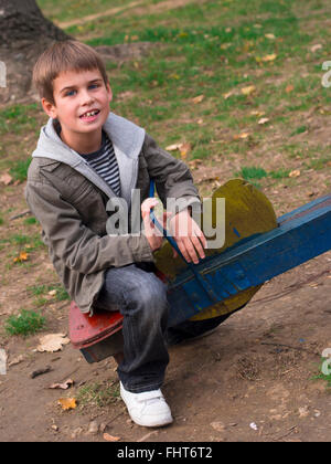 cute boy outside Stock Photo - Alamy