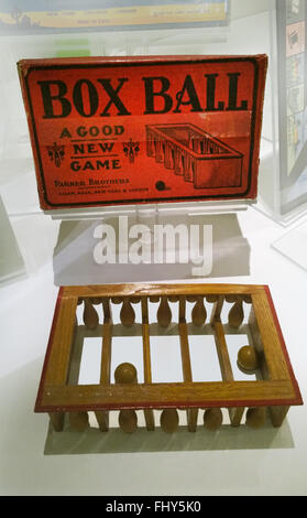 Wooden games in a children's learning space Stock Photo - Alamy