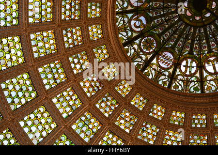 Tiffany Dome, Chicago Cultural Centre, Preston Bradley Hall Stock Photo ...