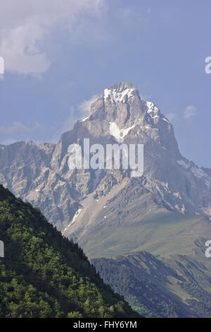 Mount Ushba from Becho, Svaneti, Georgia Stock Photo - Alamy