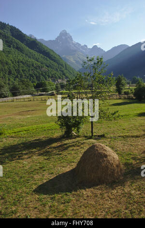 Mount Ushba from Becho, Svaneti, Georgia Stock Photo - Alamy