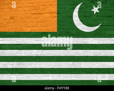 Flag of Azad Jammu and Kashmir Stock Photo - Alamy