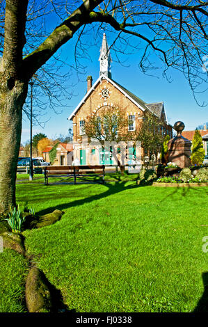 Town Hall and Market Place, Easingwold, Yorkshire Stock Photo - Alamy