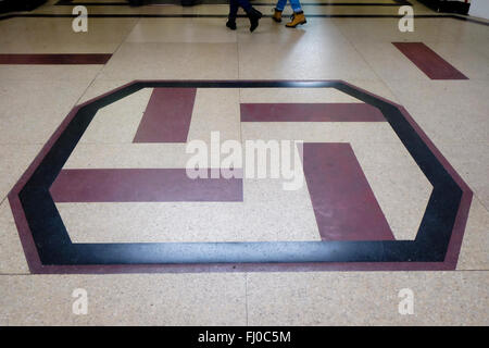 Swastika at Upminster Bridge Station Stock Photo - Alamy