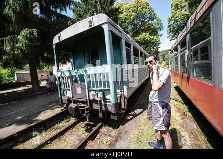 The Kukushka Railway from Borjomi to Bakuriani, Georgia, Europe ...