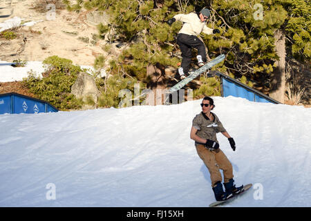 Incline Village, Nevada, US. 26th Feb, 2016. Jaret Cross participates ...