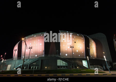 Duhail Handball Sports Hall in Doha, Qatar Stock Photo - Alamy