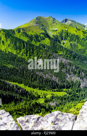 High Tatras in the morning in sunny weather. Slovakia, Europe Stock ...