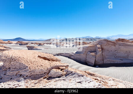 Landscape at the Puna de Atacama, Argentina. Puna de Atacama is an arid ...