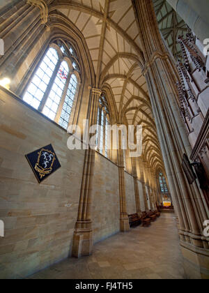 The interior of Lancing College Chapel, West Sussex, England Stock ...